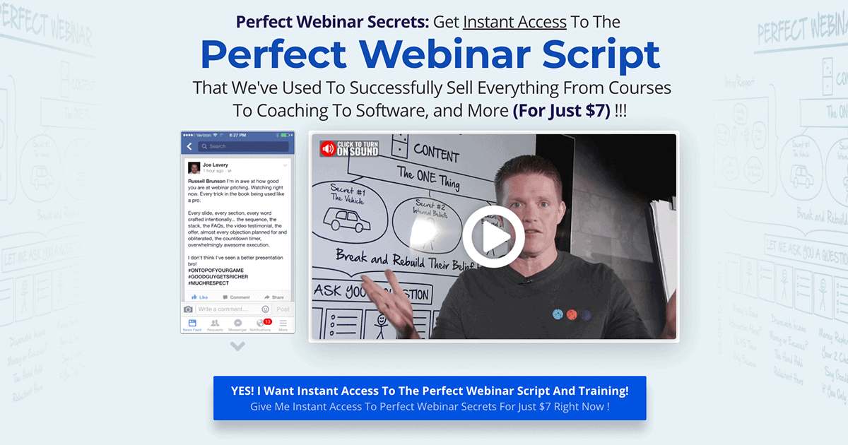Perfect Webinar Script Review: Create Your Selling Machine In 4 Easy Steps