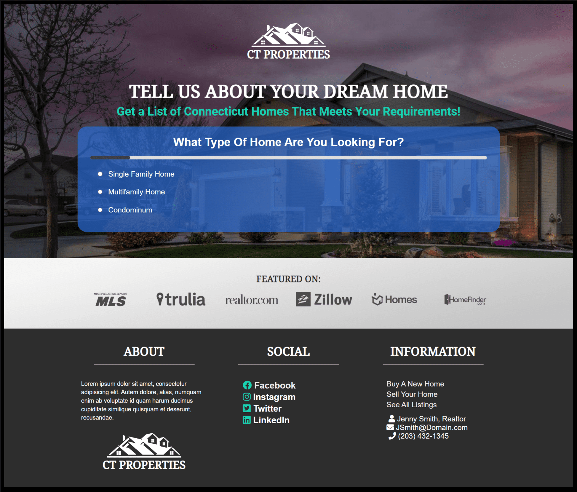 How To Use Real Estate Funnel Template In Clickfunnels: Examples And ...