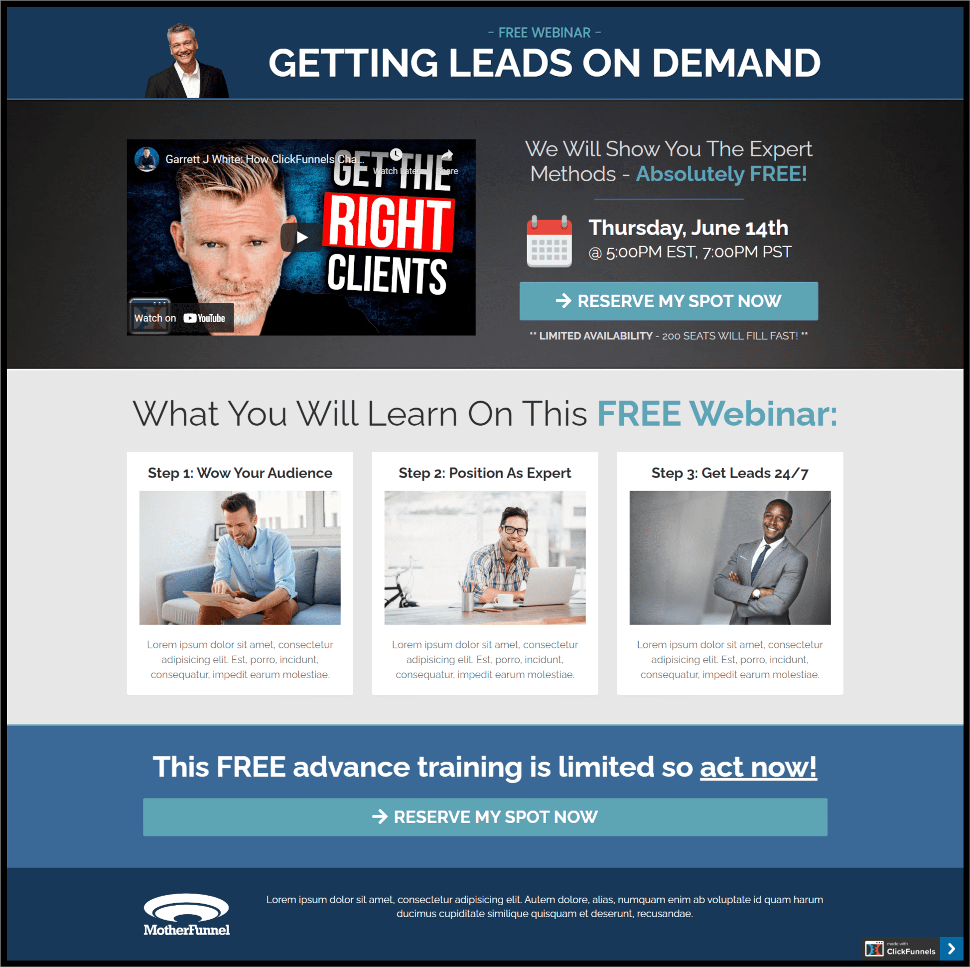 How To Use Real Estate Funnel Template In Clickfunnels: Examples And ...